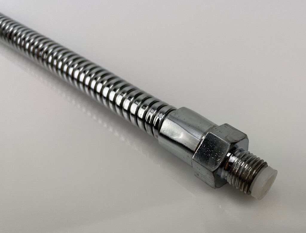 Flexible Metal Coolant Oil Hose Spout For Lathe Mill CNC 1/4" & 3/8 ...