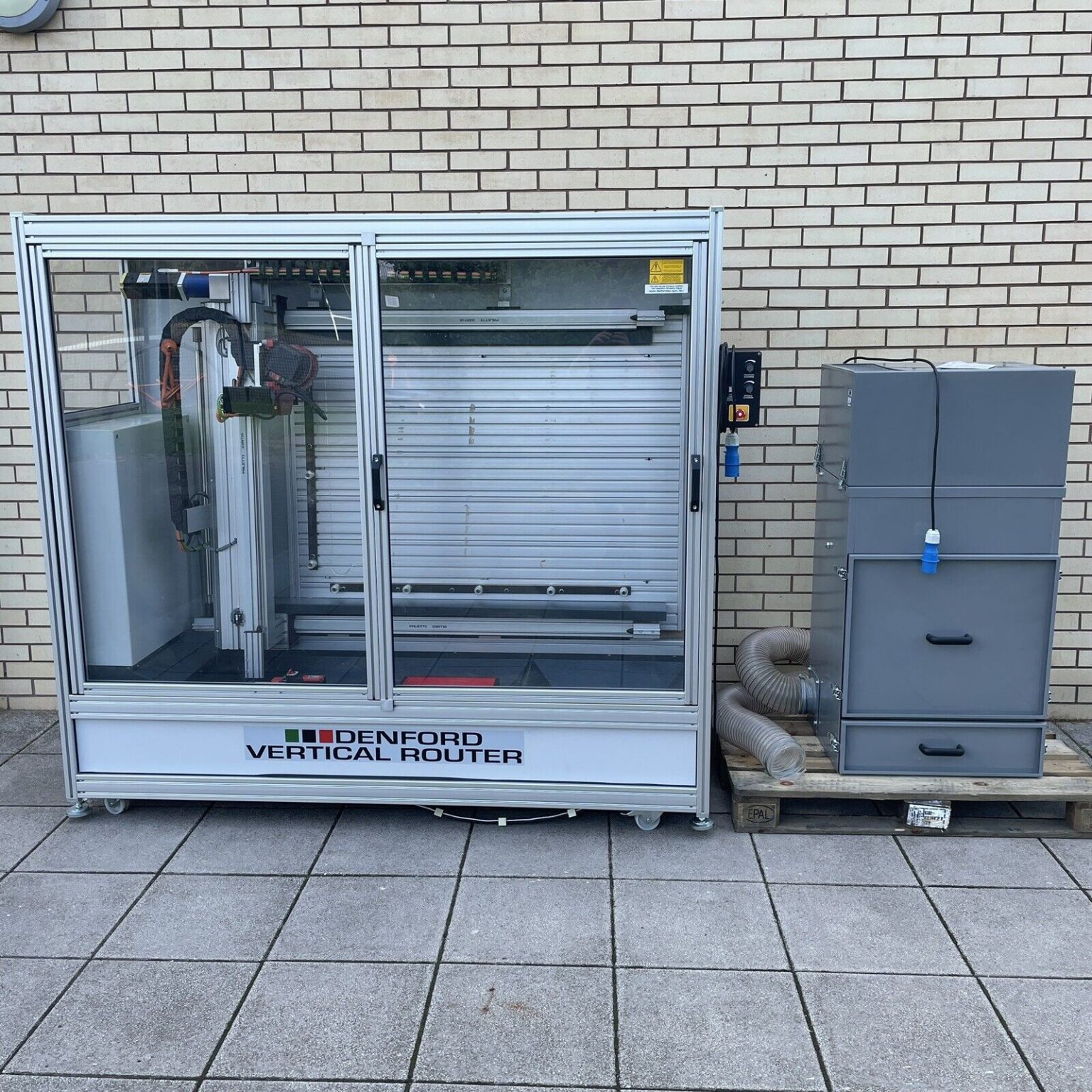Denford Vertical CNC Router & Extractor Complete Setup 240v Single ...